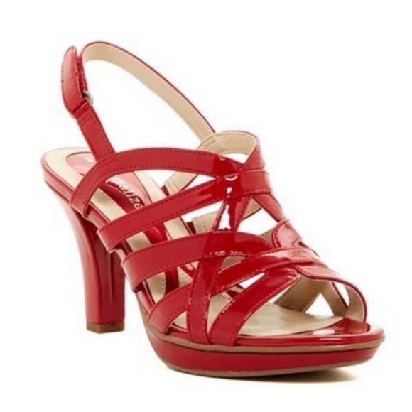 Naturalizer | Shoes | Naturalizer Heels Delma Red Patent Leather ...